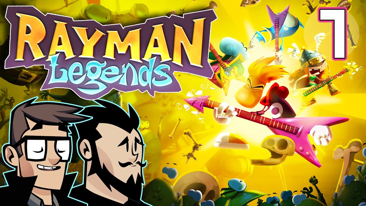 Rayman Legends Let's Play: Splish Splash Spies - PART 7 ...