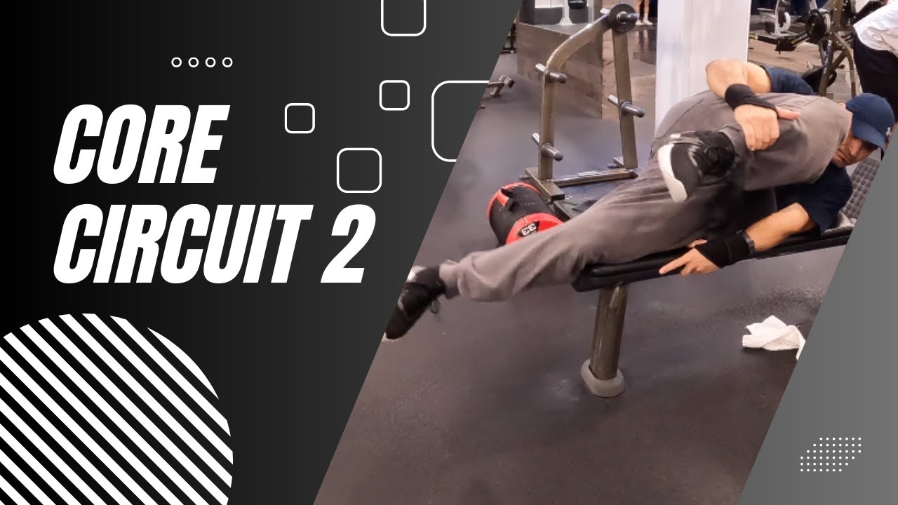 Bench Single-Side Knee Kicks and Core Bag Leg Twists (902-glds) #kick # ...