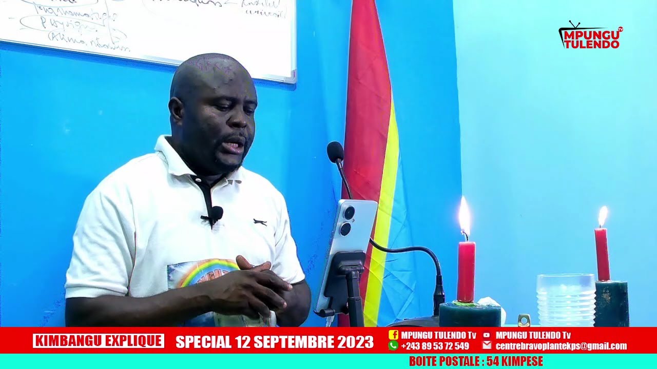 KIMBANGU EXPLIQUE: SPECIALE 12 SEPTEMBRE 2023 - YouTube