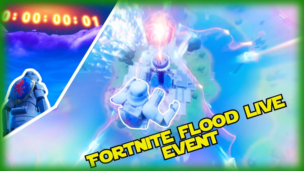 THE MAP IS FLOODED!! FORTNITE LIVE EVENT!! / Fortnite Battle Royale ...