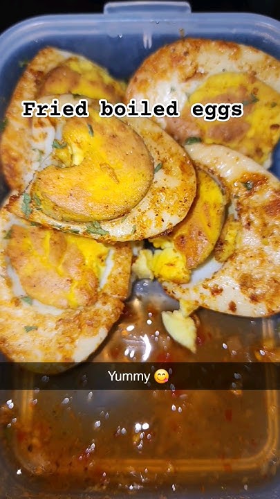 Fried Boiled Eggs Recipe Food Haitiancuisine Haitiancreator Foodie New Shorts Viralvideo