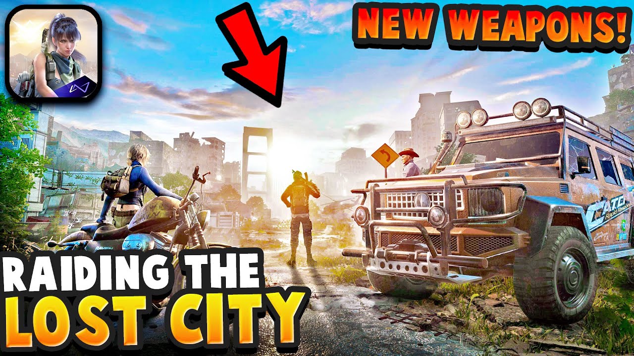 Raiding the LOST CITY, New Weapons + Upgrades, Giant Corruptor Boss ...