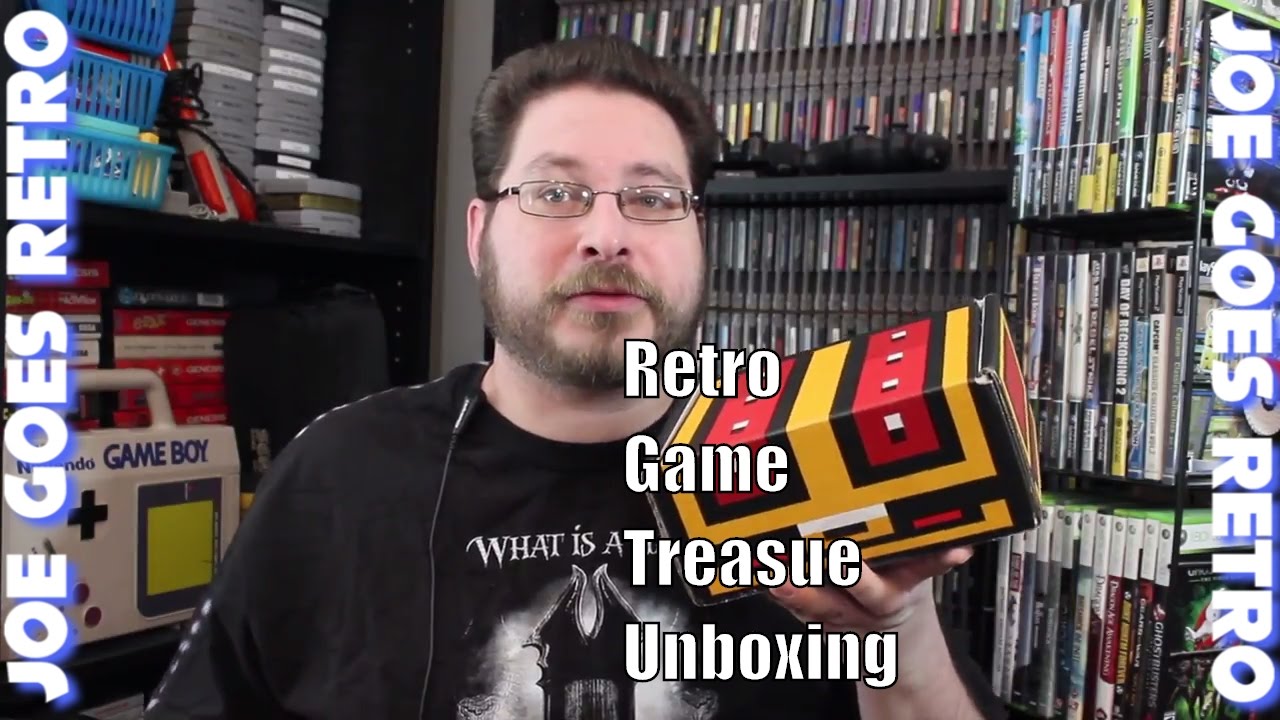Retro Game Treasure Unboxing - Ep. 6 - Feb 2017 - Joe Goes Retro - YouTube