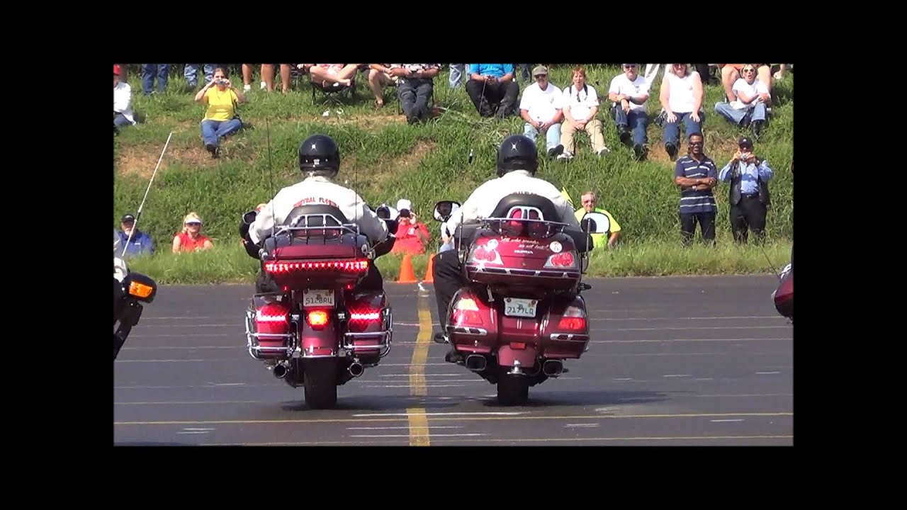 Central Florida Motorcycle Drill Team at the GWRRA Wing Ding 37 in ...