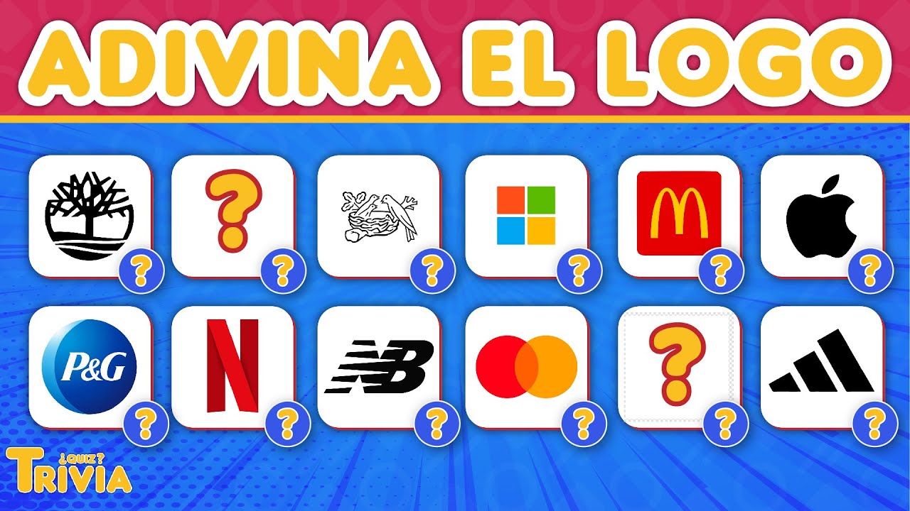 ¿Adivinarás estos logos en solo 3 segundos? 🧠⏰ | TriviaQuiz de Logos - YouTube