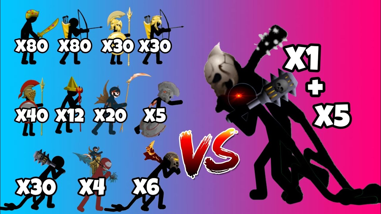 All stick figures vs giant and final boss - stick war legacy - YouTube