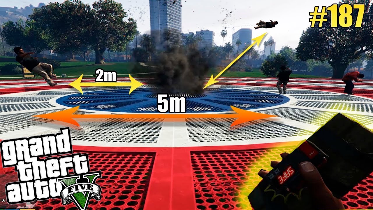 GTA V Mitos y Mentiras #187 - Qué explosivo tiene mayor alcance y rango ...