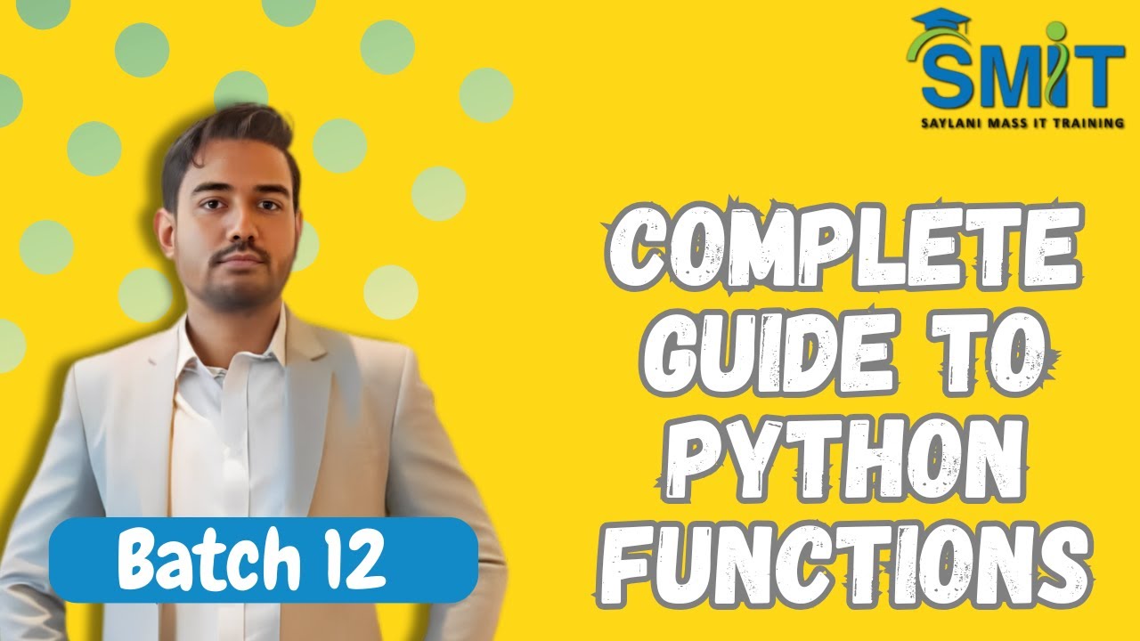 Python Functions Tutorial for Beginners 2026 - YouTube