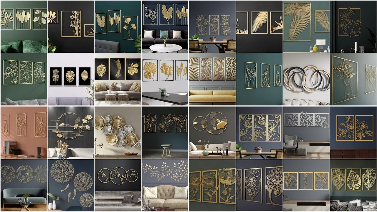 Unique Metallic Wall Frames Design Ideas For Living Space 2023 - YouTube