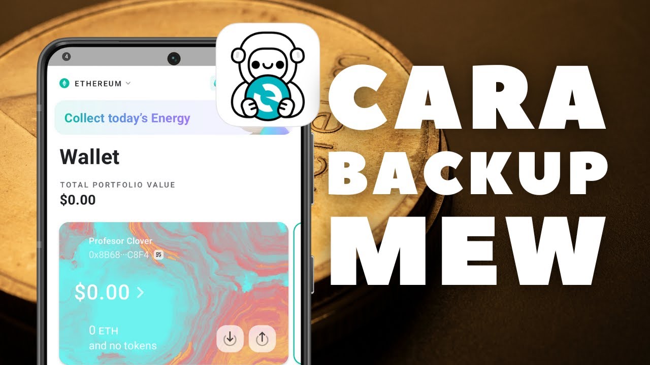 Cara Backup Secret Recovery Phrase Akun MyEtherWallet Kalian - YouTube