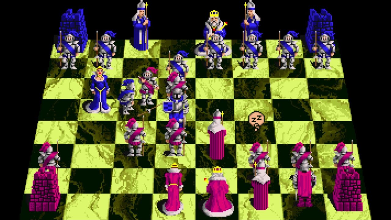 Battle Chess (Amiga) – Cinq minutes de jeu – 1080p - YouTube