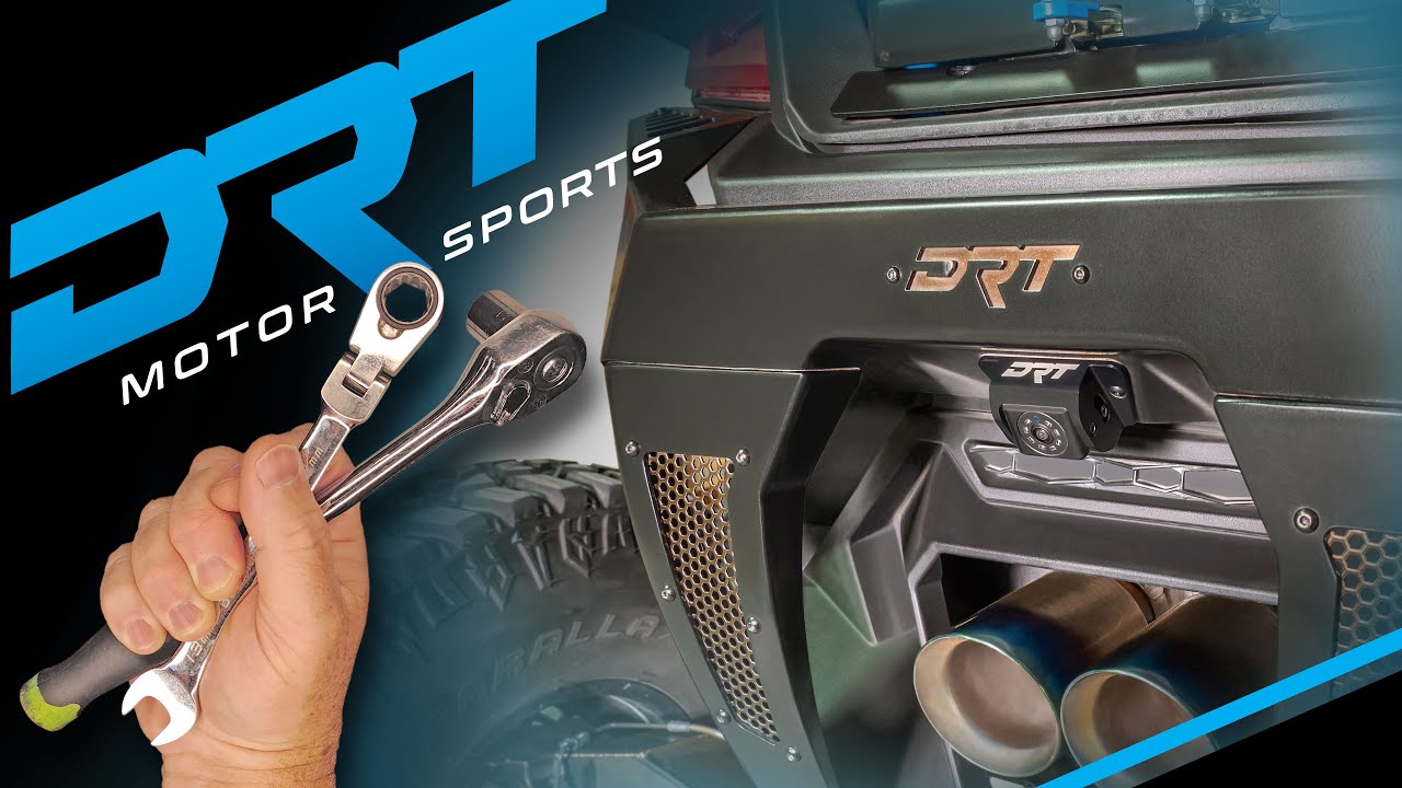 DRT Polaris RZR Pro R / Turbo R / Pro XP Adjustable Rear Camera ...