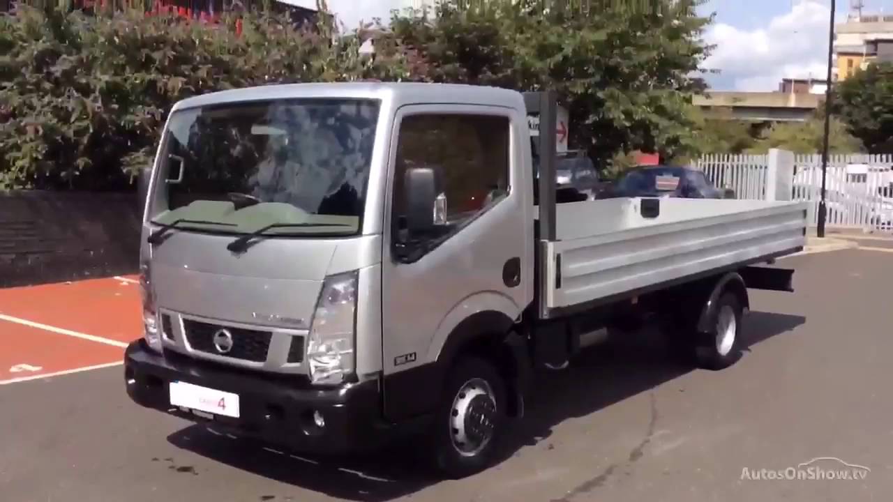 NISSAN NT400 CABSTAR DCI 35.14 DROPSIDE ALUMINIUM/SILVER 2016 - YouTube
