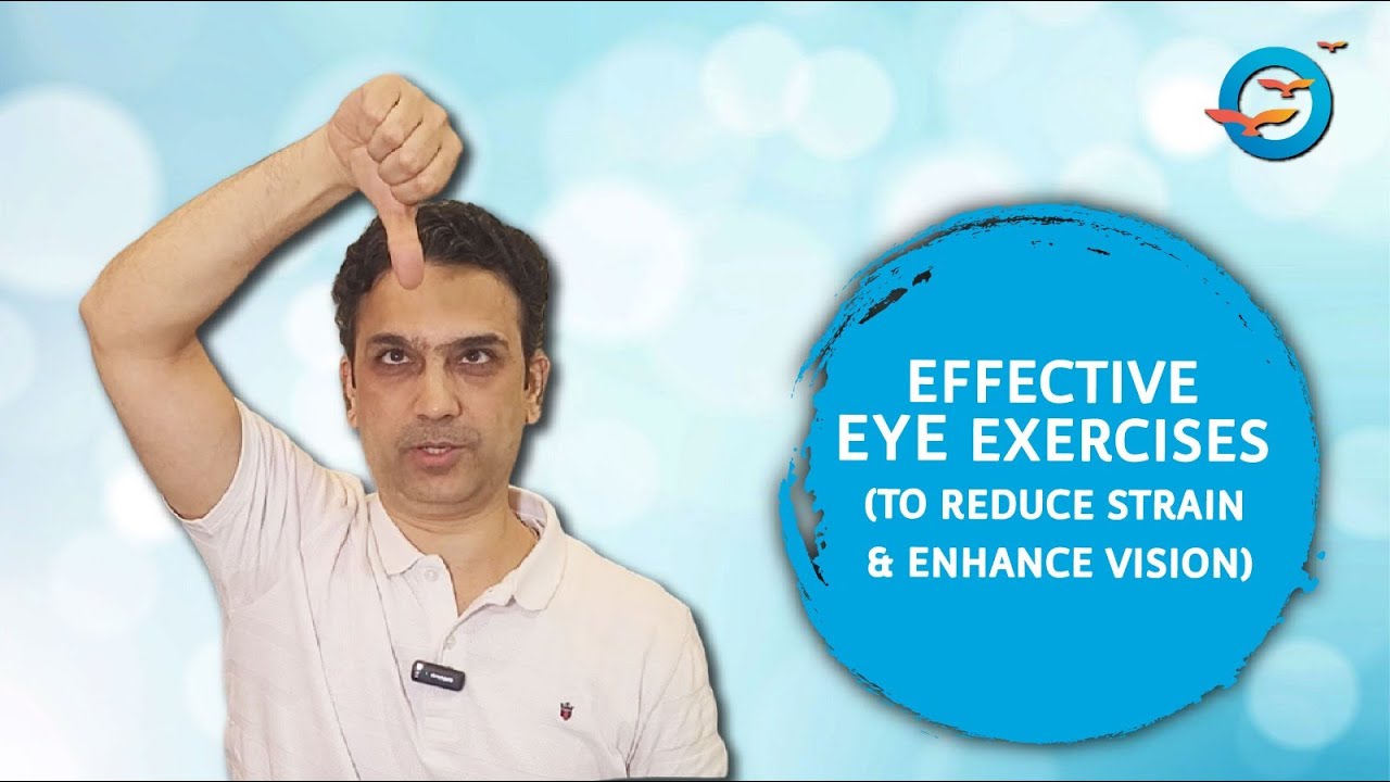 Eye exercises to relieve strain - YouTube