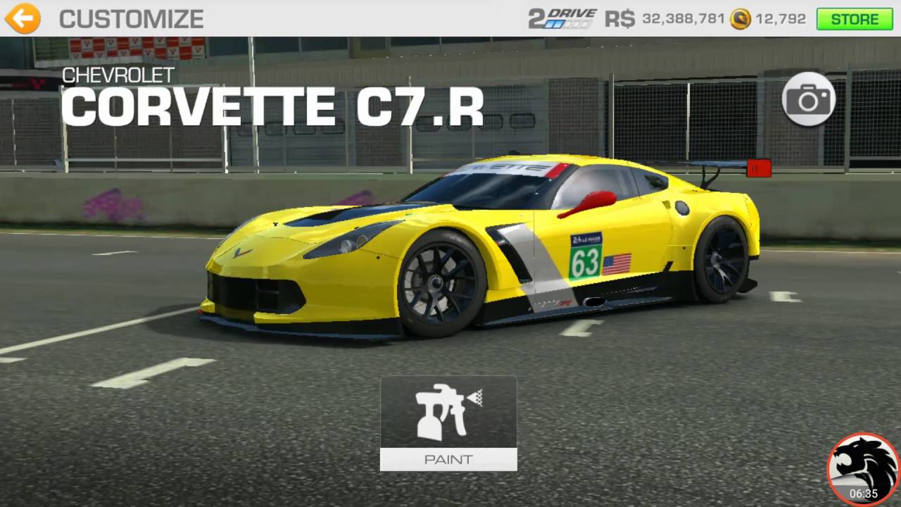 Real Racing 3: Corvette C7.R Championship Series 1.1 - YouTube