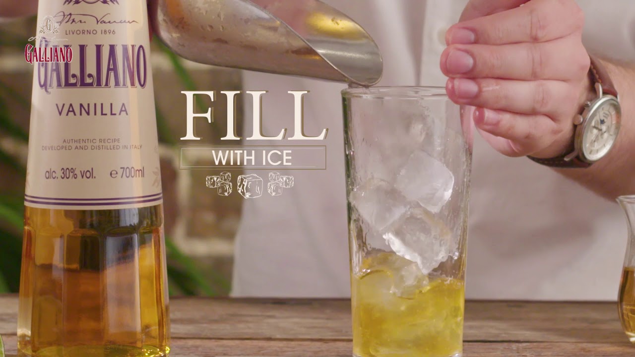 Galliano - How To Cocktail 'The Italian Storm' - YouTube
