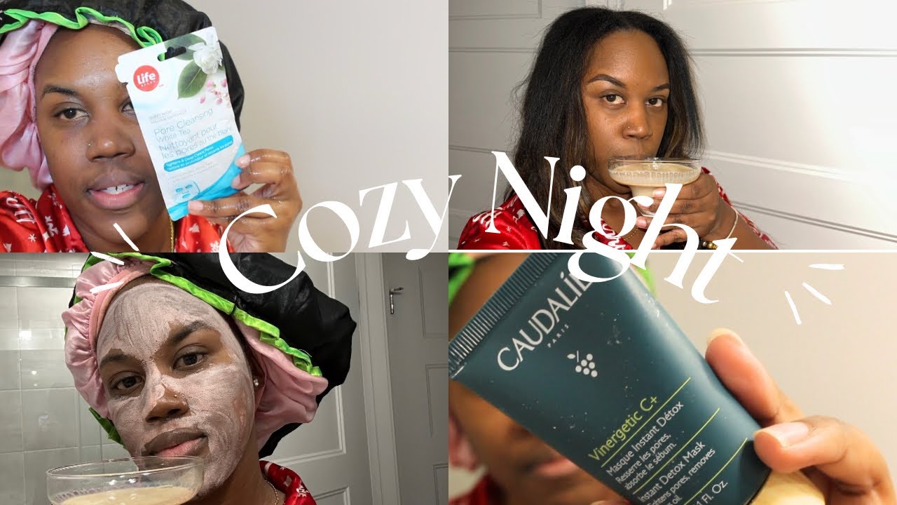 COZY NIGHT ROUTINE |NIGHTTIME SKINCARE ROUTINE - YouTube