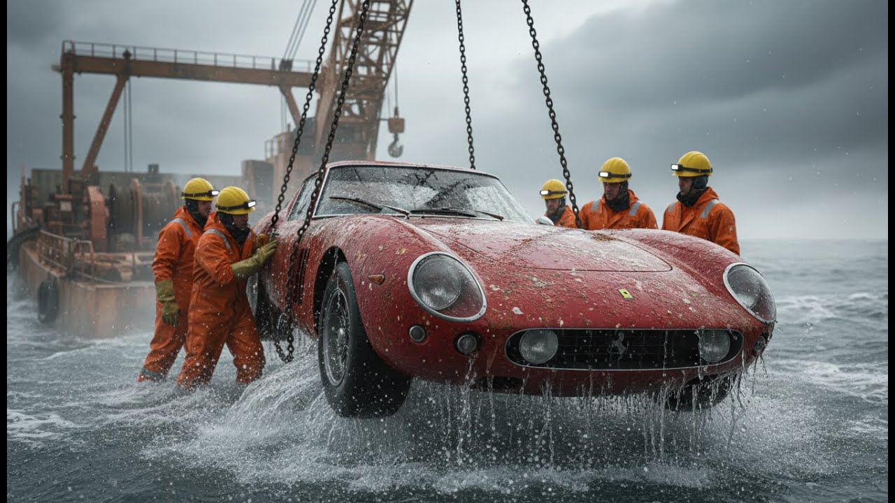 RESTORATION - Finding a Rare Rusty Ferrari 250 GTO Underwater and ...