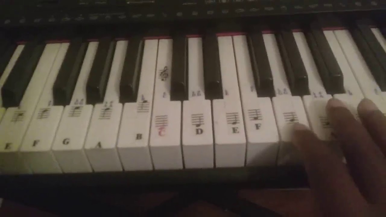 How to play the Jeopardy theme on piano/keyboard the melody - YouTube