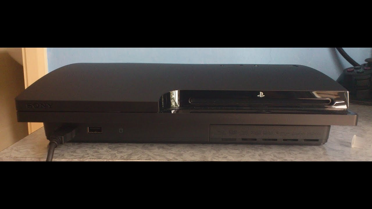 Sony PlayStation 3 Slim ( PS3 Slim ) destroyed - YouTube