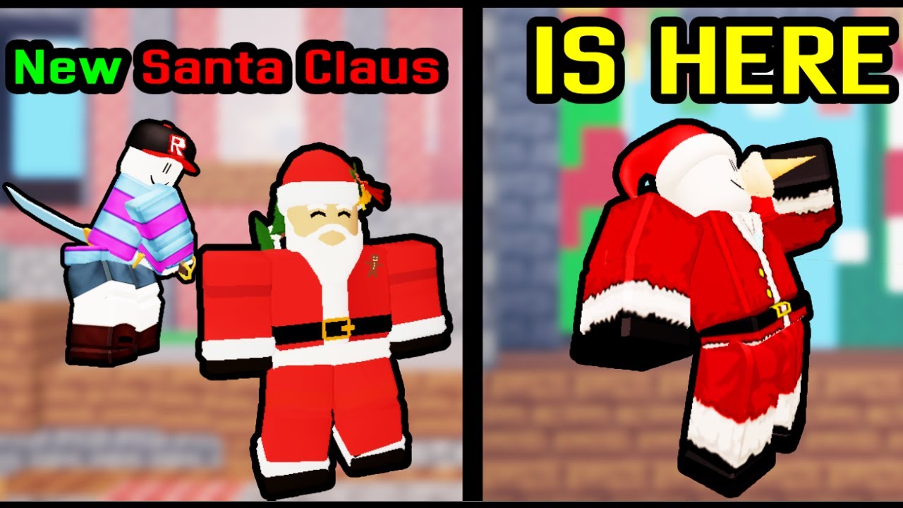 Becoming Santa Claus in Roblox Bedwars (Memes) I Roblox Bedwars - YouTube