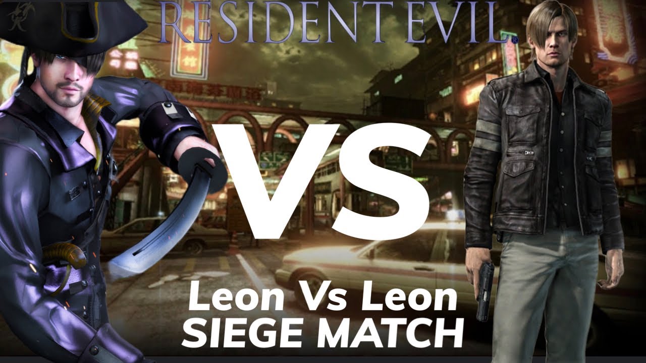 Resident Evil 6 Siege | Leon Vs Leon 1v1 Part 3 (Full Game) - YouTube