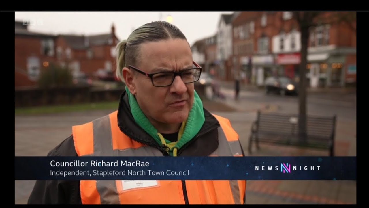 Councillor Richard MacRae speaking on Newsnight, 5th February 2024 ...
