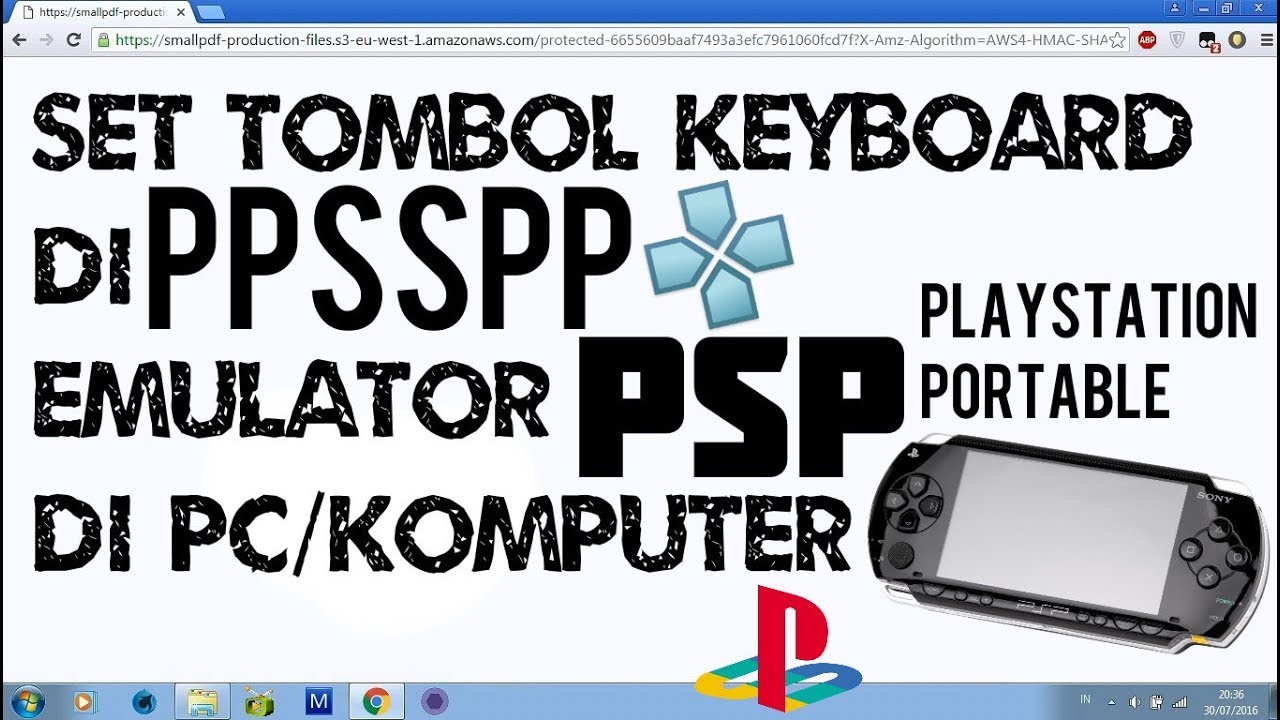 Cara Ganti Tombol Keyboard di PPSSPP Emulator PSP Playstion Portable di ...