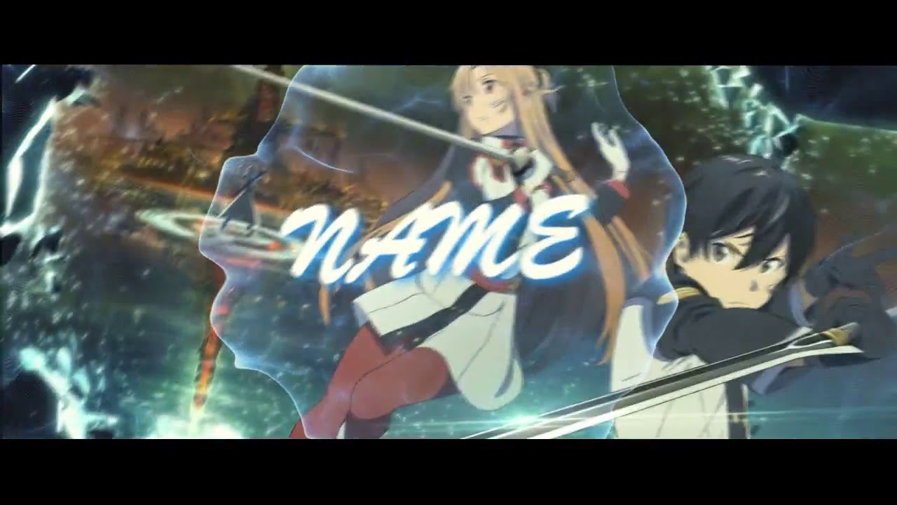FREE | SWORD ART ONLINE | ANIME INTRO TEMPLATE + DOWNLOAD - SVP #13 ...