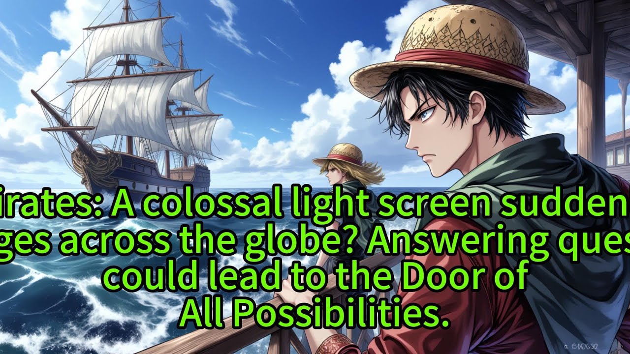 Pirates: A colossal light screen suddenlyemerges across the globe ...