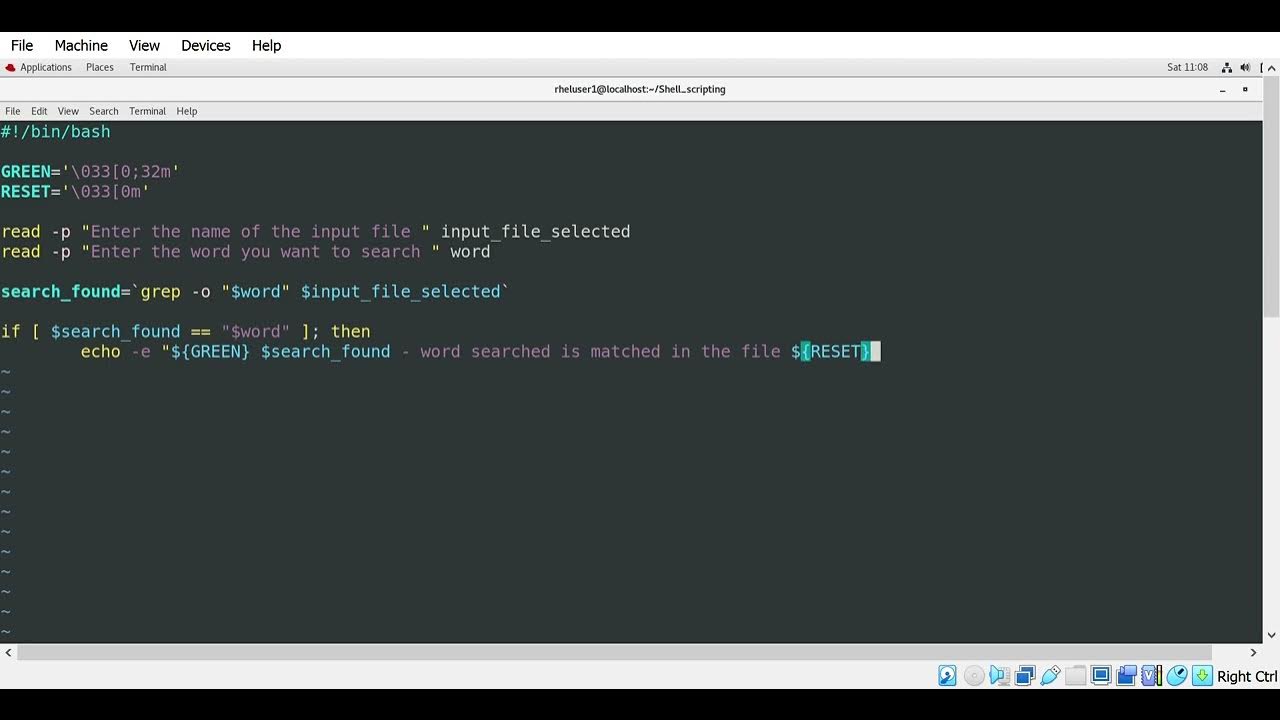 Shell Scripting | Word search 1 day | #automation | #devops | #python | #linux | #reels | #ai ...