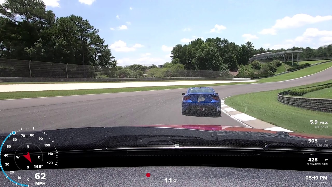 BARBER MOTORSPORTS PARK WITH CHIN TRACK DAYS SATURDAY GREEN GROUP - YouTube