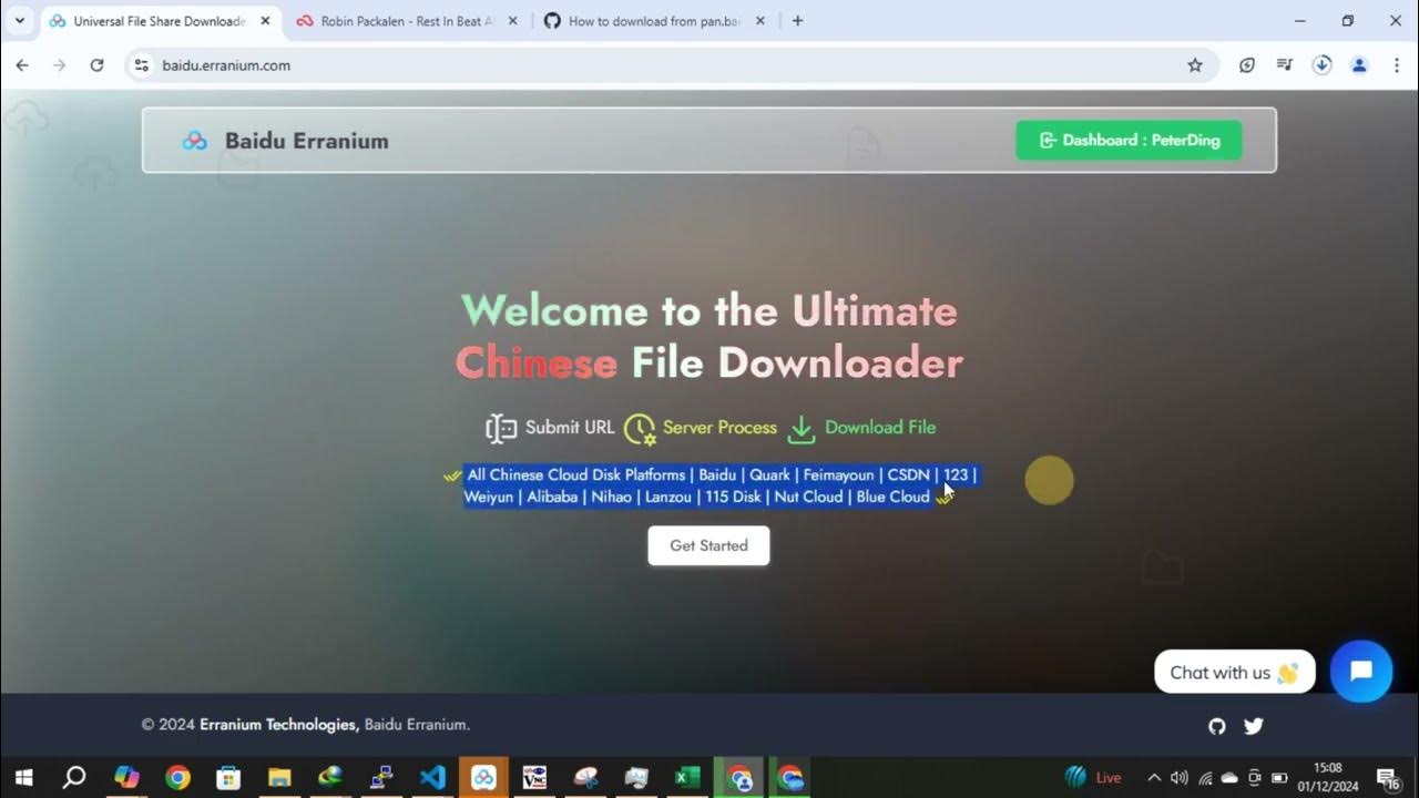 New Method: How to download from Pan.baidu.com, Quark, 123Pan, CSDN & Chinese Netdisks - 2024 ...