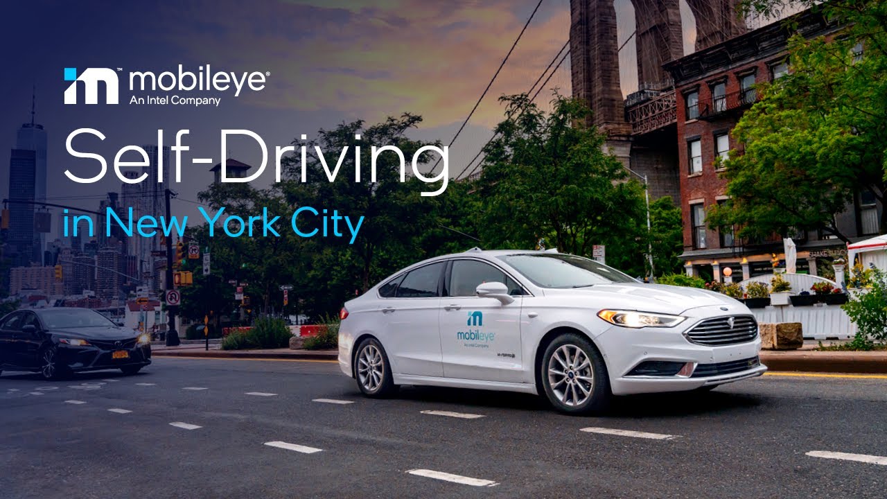 Mobileye Launches Autonomous Vehicle Testing in New York - YouTube