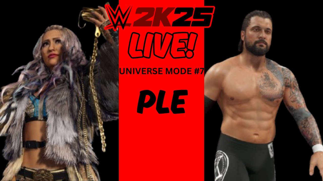 GIULIA DLC FIRST LOOK! | WWE 2K25 Universe Mode VII LIVE! 🔴 - YouTube
