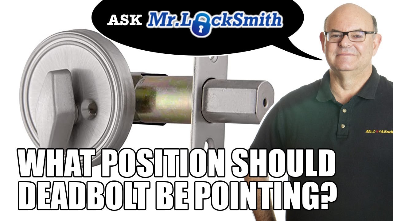 Ask Mr Locksmith: How to Identify Locked and Unlocked Positions on ...