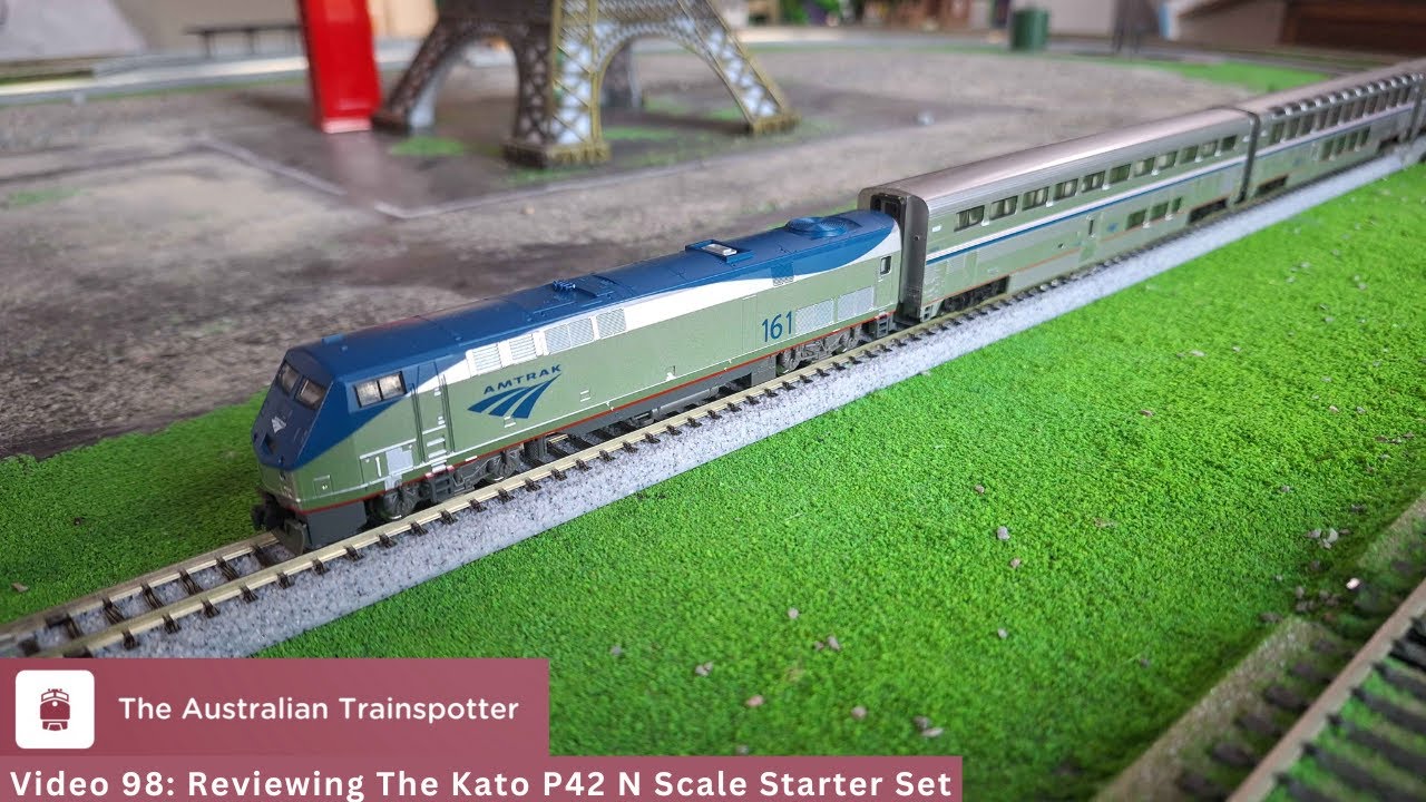 Video 98: Reviewing The Kato P42 N scale Starter Set | The Australian ...