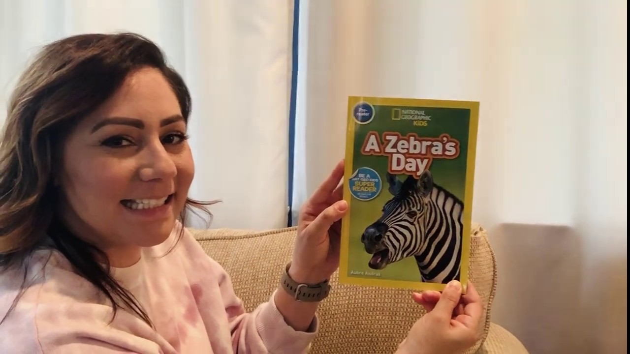 A Zebra's Day By Aubre Andrus read by Mrs. Fromm - YouTube