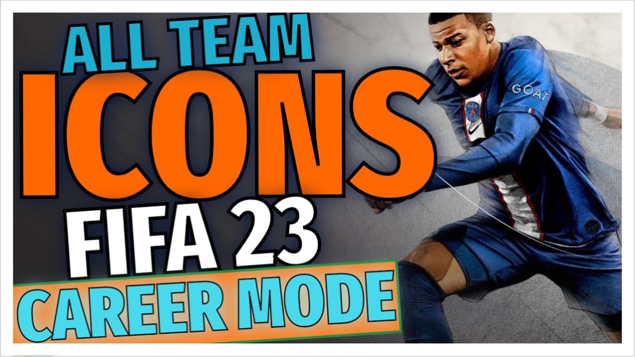 FIFA 23 - Career Mode [All Team Icons 01] - YouTube