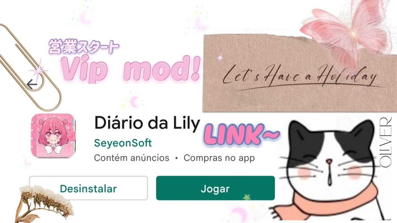 Diario da Lily Mod Apk - vip desbloqueado - YouTube