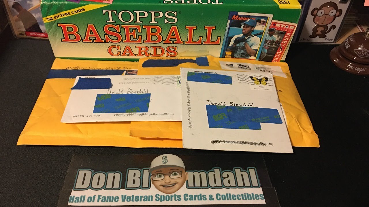 1990 TOPPS Baseball Card Set Video Series (1989 Year In Baseball ...