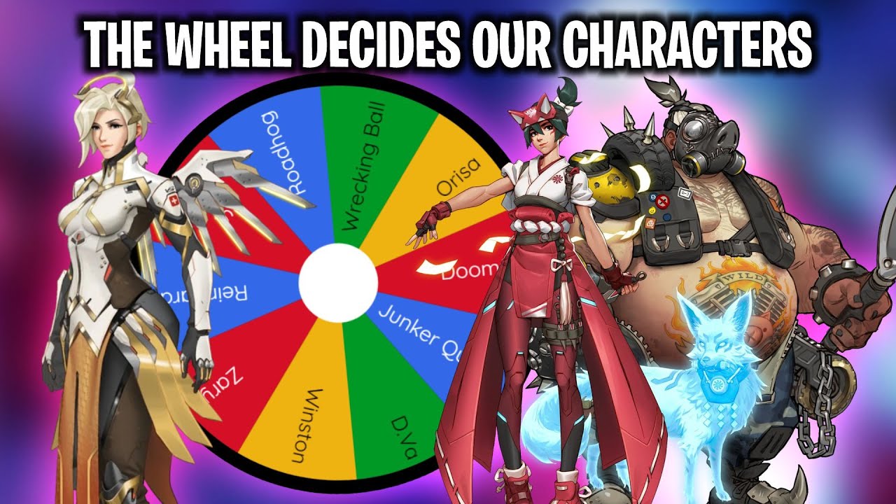 THE WHEEL DECIDED OUR CHARACTERS - YouTube