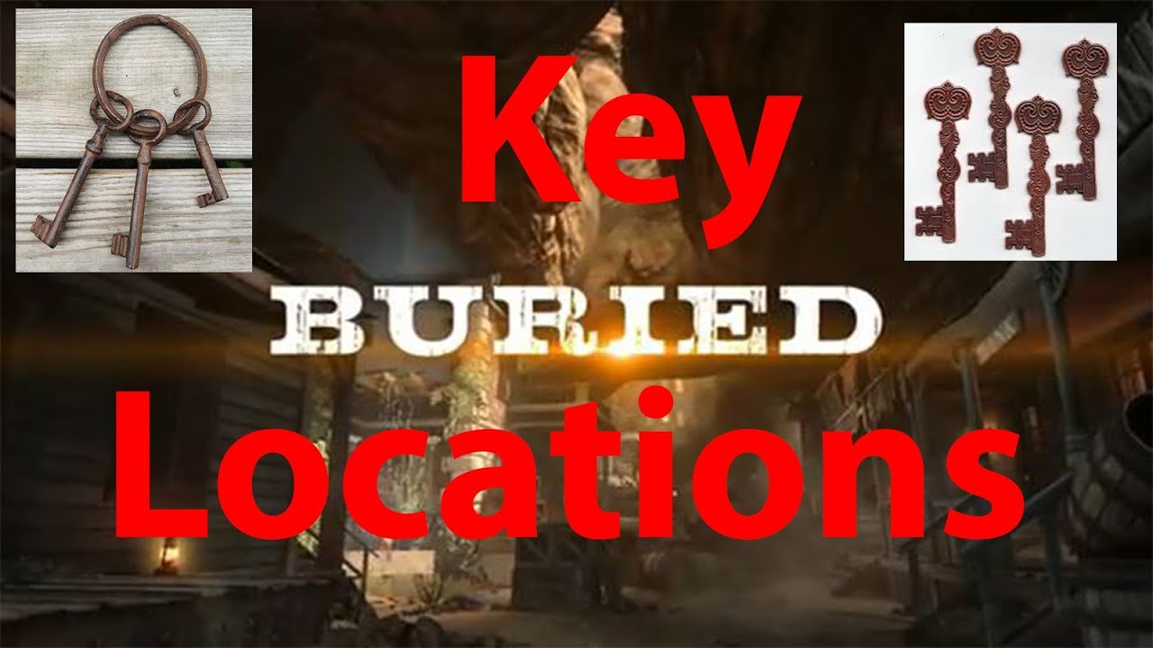 Black Ops 2 "VENGEANCE" "Buried" Key Locations - YouTube