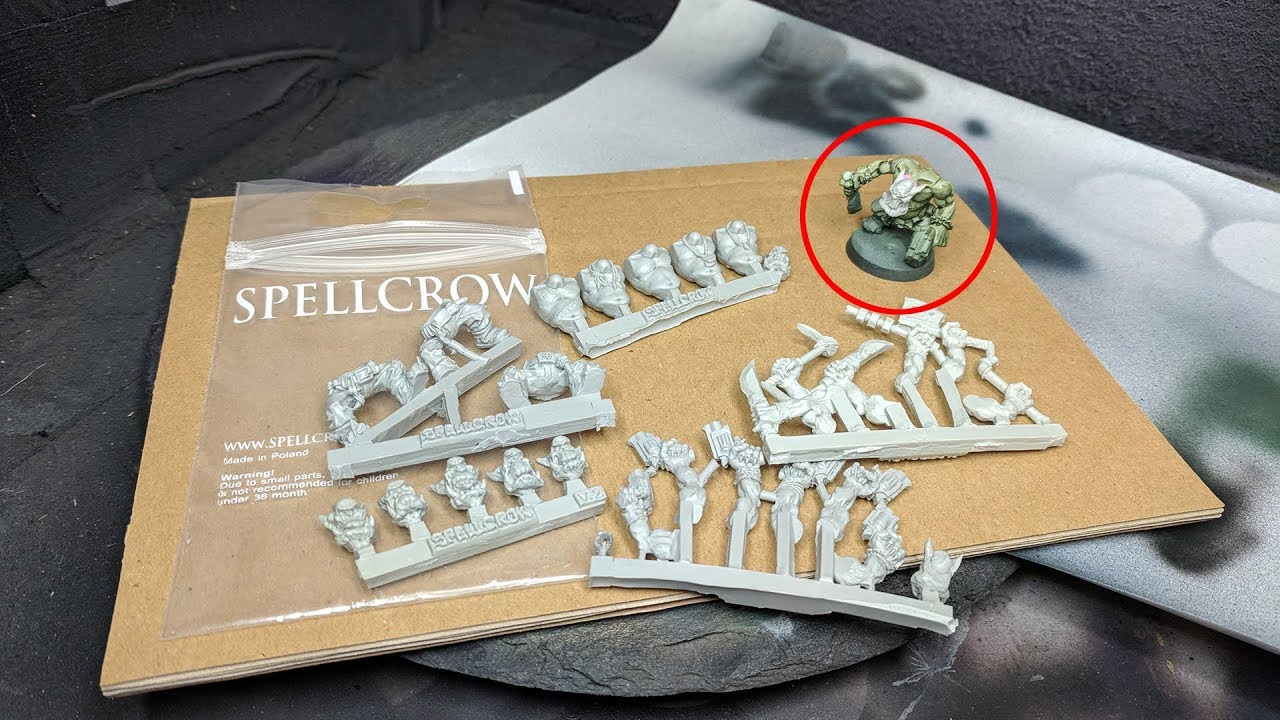 Spellcrow Orc Conversion Bits - Unboxing and Review - YouTube
