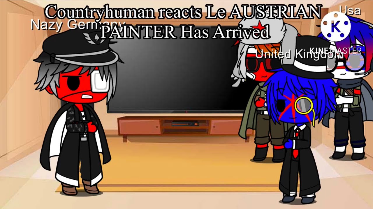 Countryhuman reacts Le AUSTRIAN PAINTER Has Arrived. - YouTube