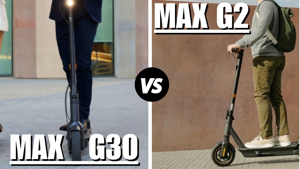 Ninebot Max G30 II vs Ninebot Max G2 - YouTube