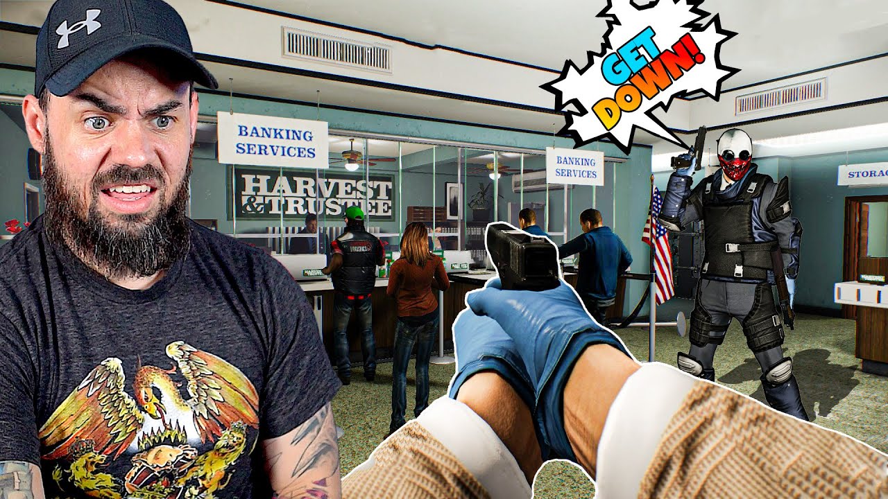 We Heisted a High Security Bank in Payday 2!! - YouTube