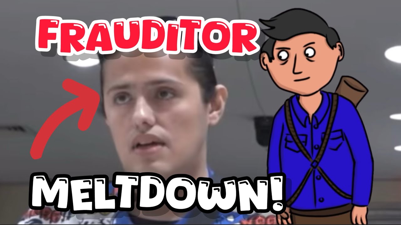 FRAUDITOR HAS MELTDOWN AFTER BEING ARRESTED! - YouTube