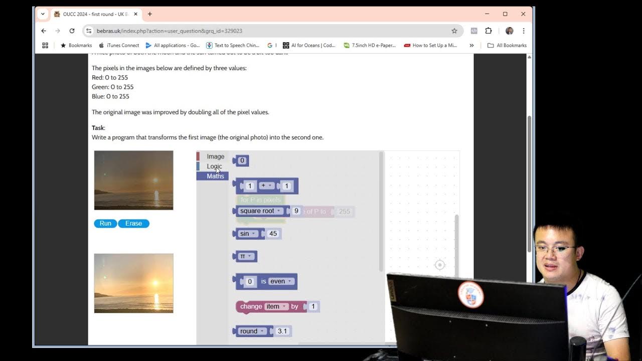 Tutorial: OUCC Blockly Lesson. Buried Treasure, Too Dark. - YouTube