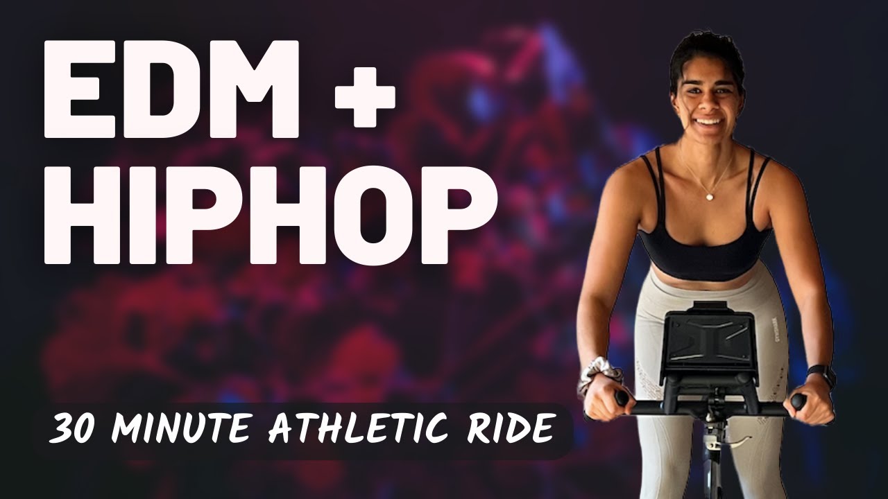 30 Minute Edm Vs Hiphop Hiit Spin Class Youtube